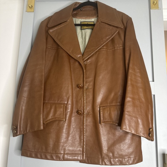 Jackets & Coats | Vintage 7s Robert Lewis Idea Lambskin Leather Jacket ...